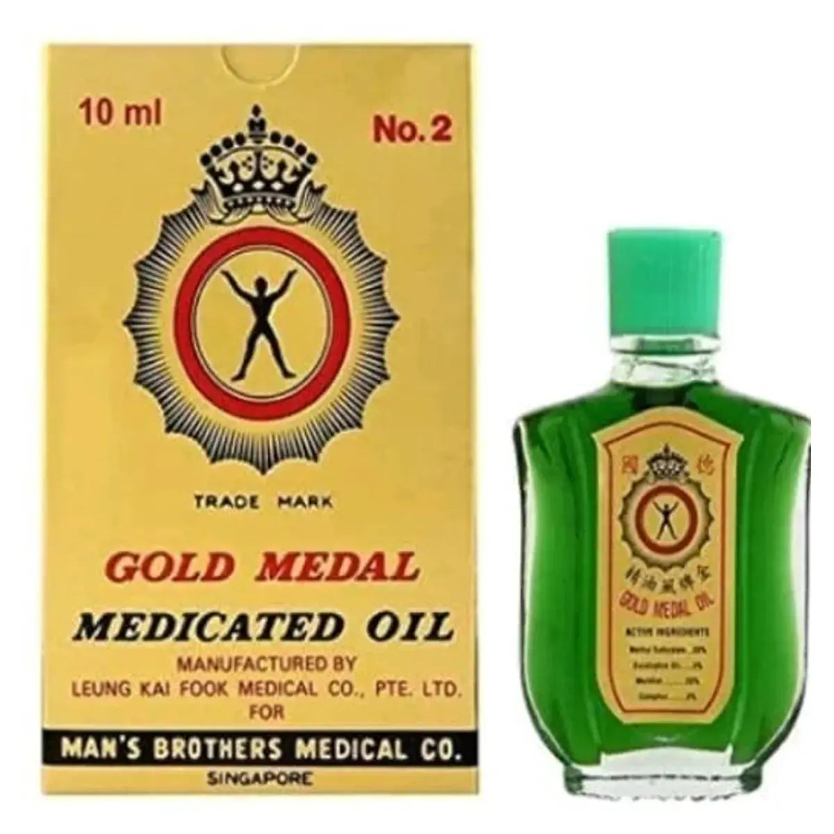 Gold Medal Medicated Oil 10ml – Chemist Warehouse UAE